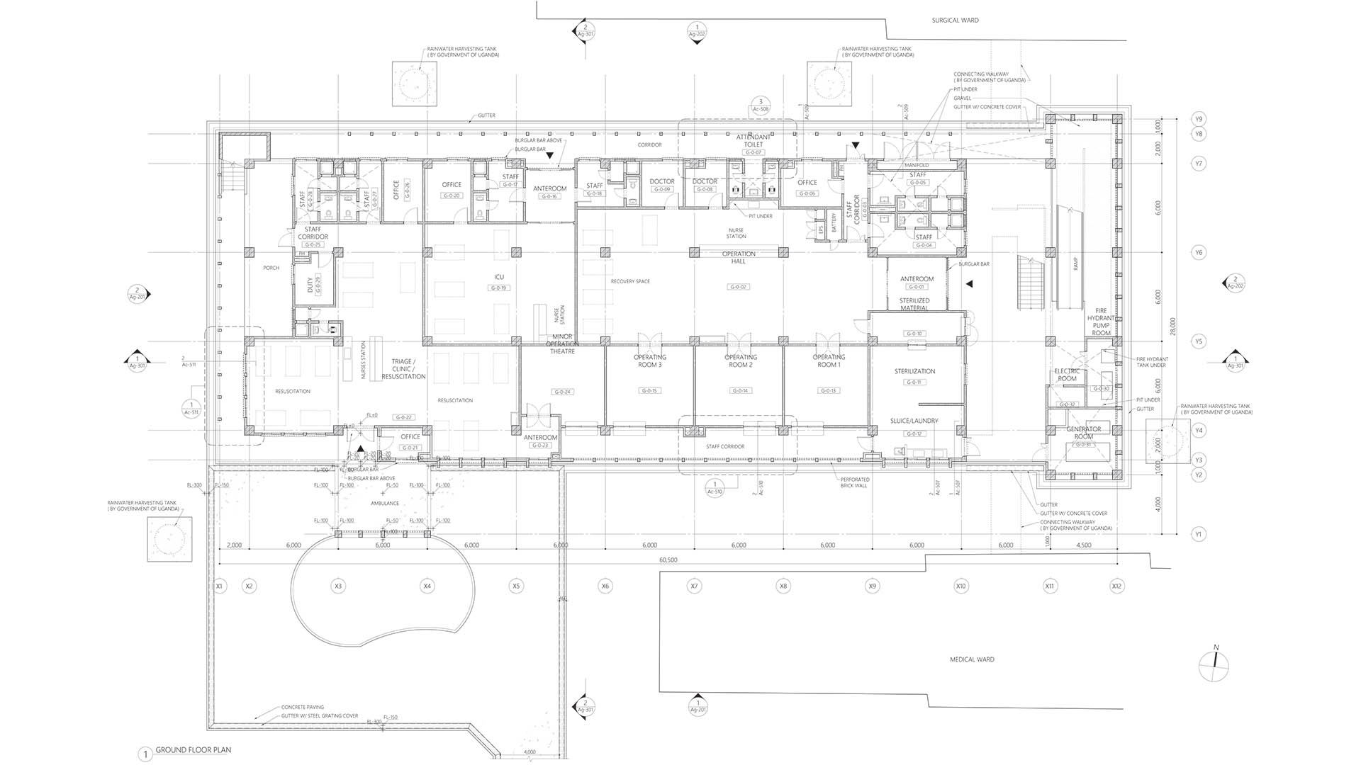 Regional Referral Hospitals in Northern Uganda | Masumi Architecture Studio